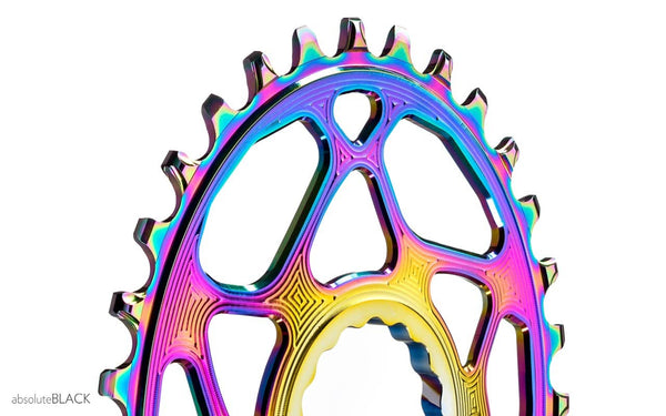 RaceFace BOOST Direct Mount Chainrings - PVD Rainbow – QARV Imports